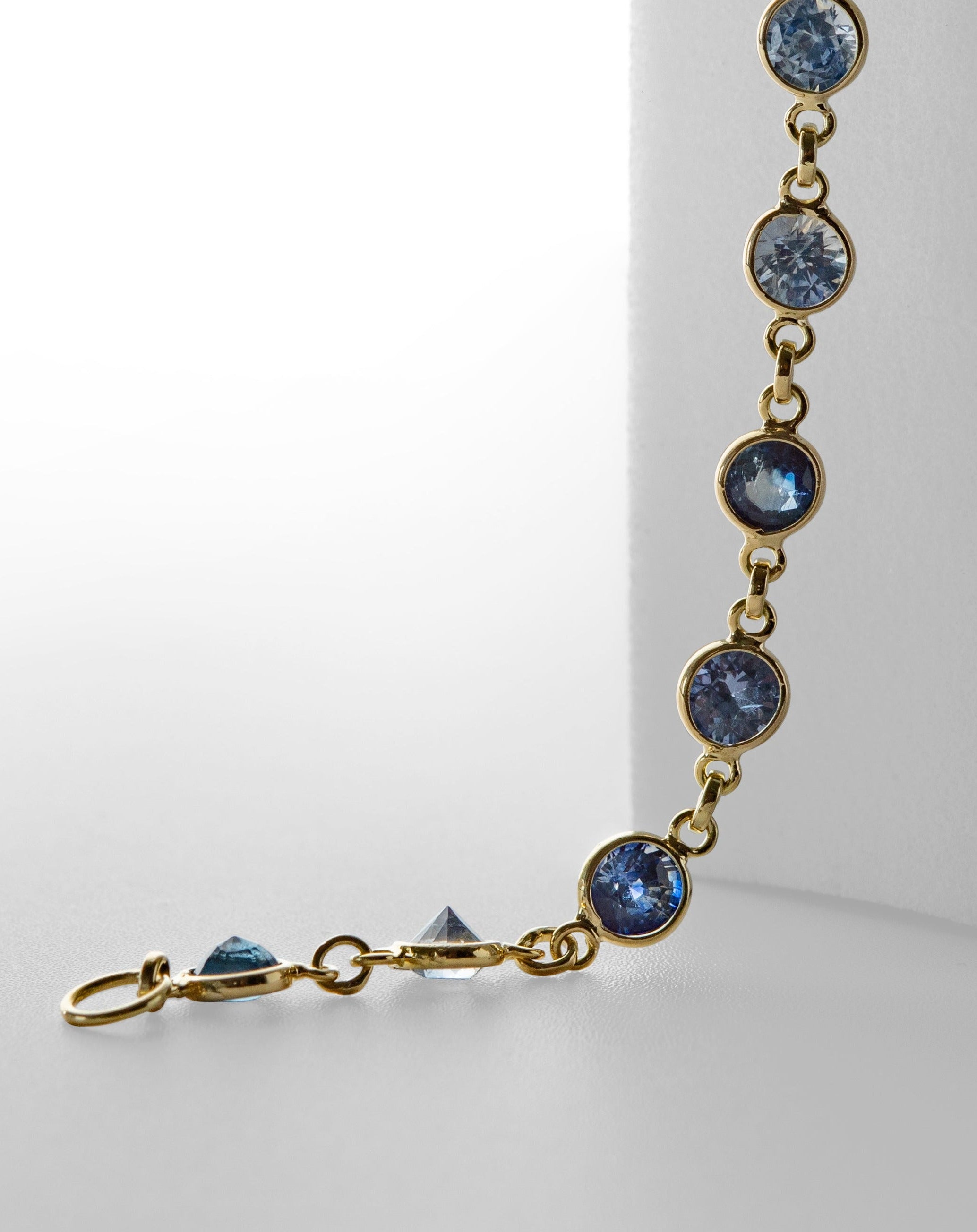 Capri Blue Sapphire Necklace – ILA SODHANI